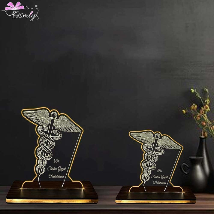 Acrylic Doctor Logo Lamp Buy Online at OSMLY