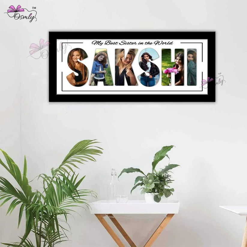 Name Customized Collage Buy Online at OSMLY